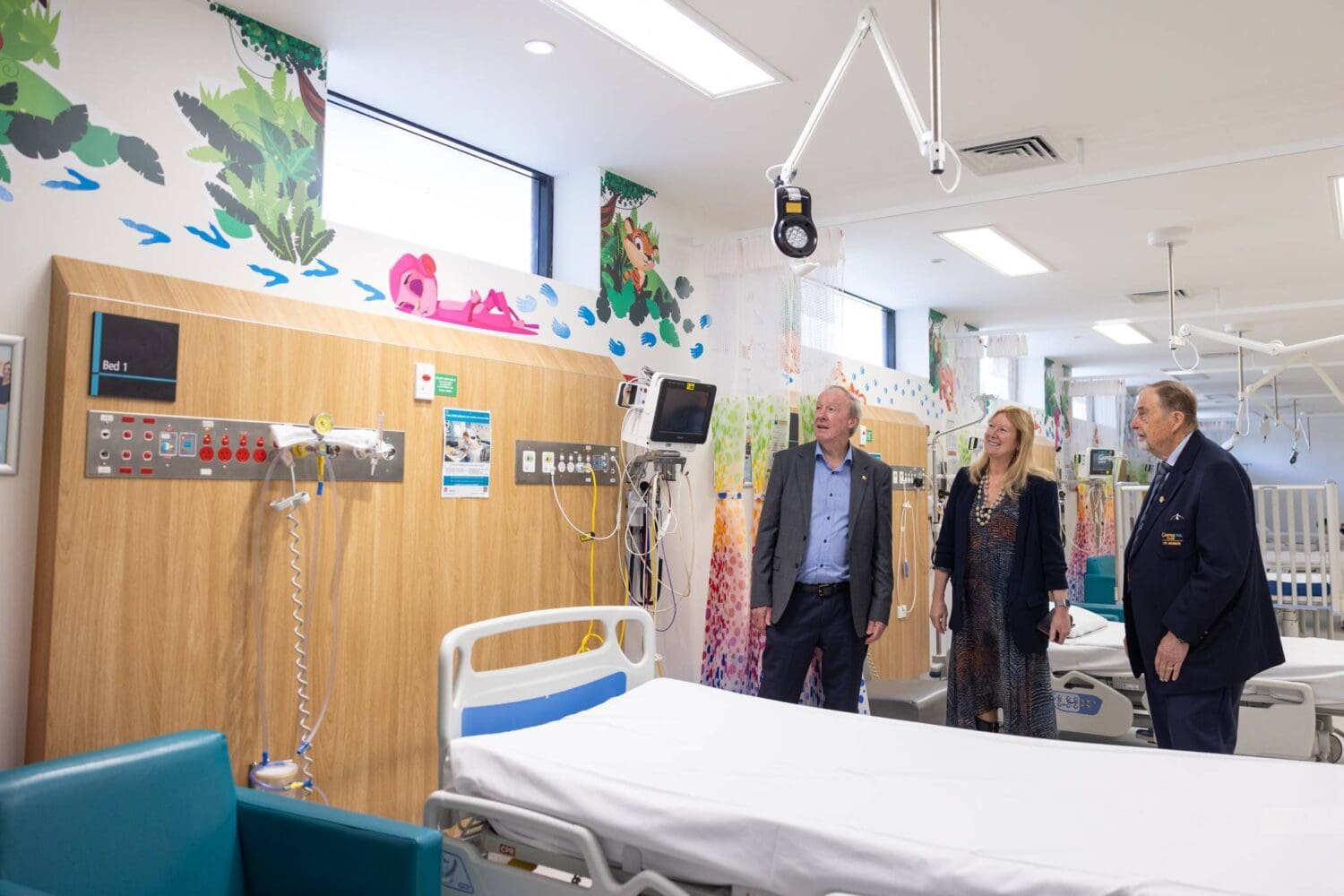 Paediatric Ward Transformed by Artwork | Canterbury League Club