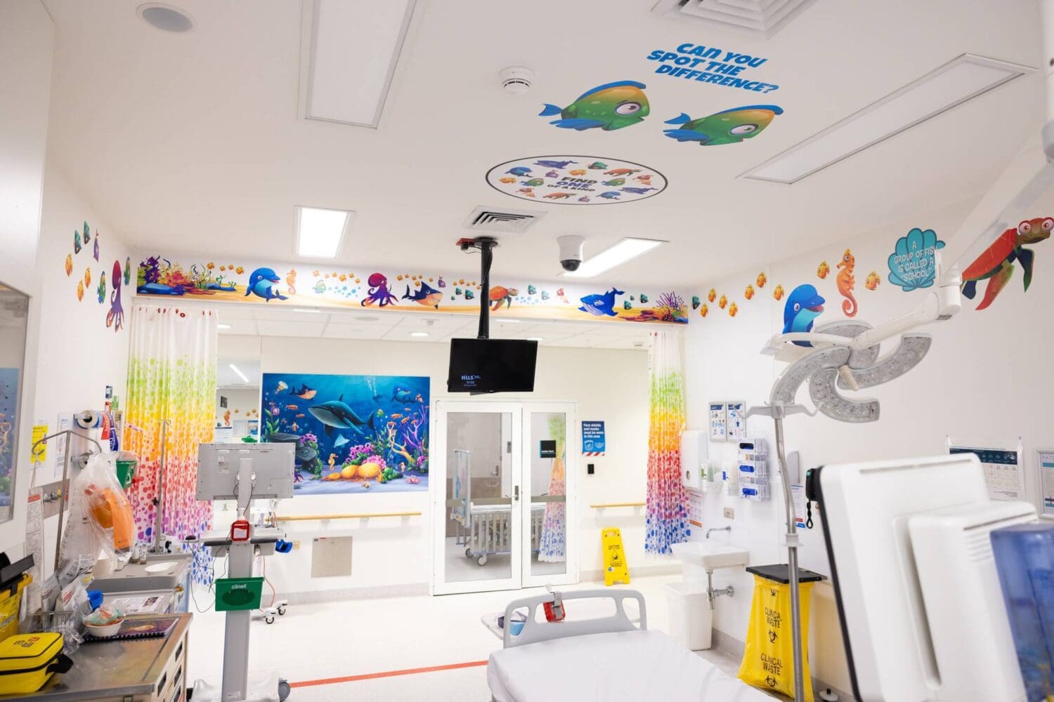 Paediatric Ward Transformed by Artwork | Canterbury League Club