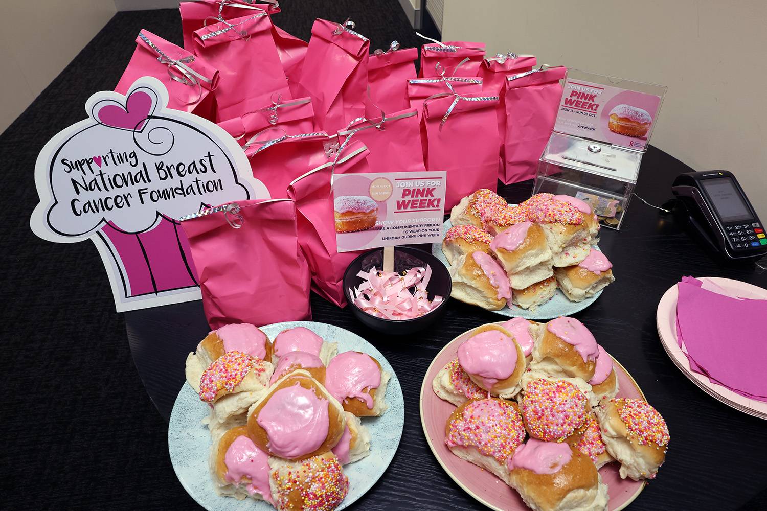 Breast cancer fundraiser a sweet success! - Canterbury League Club