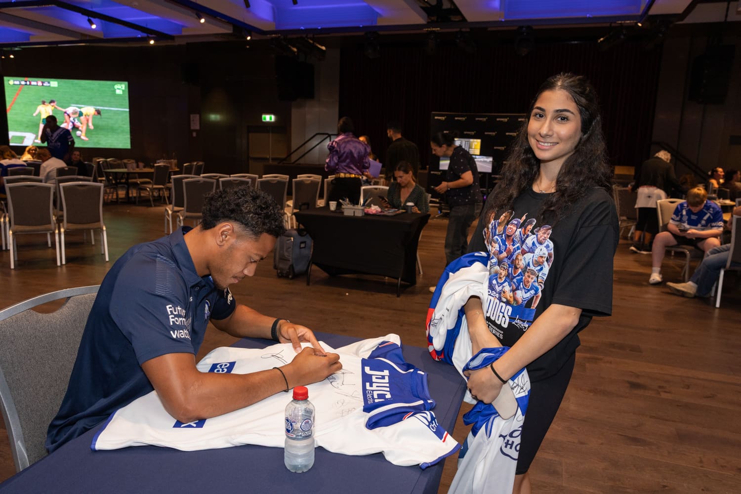 NRL Vegas Watch Party a huge hit at Canterbury - Canterbury League Club